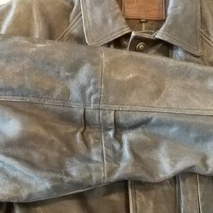 New River Sports | Jackets & Coats | Heavy Leather Warm Jacket New ...